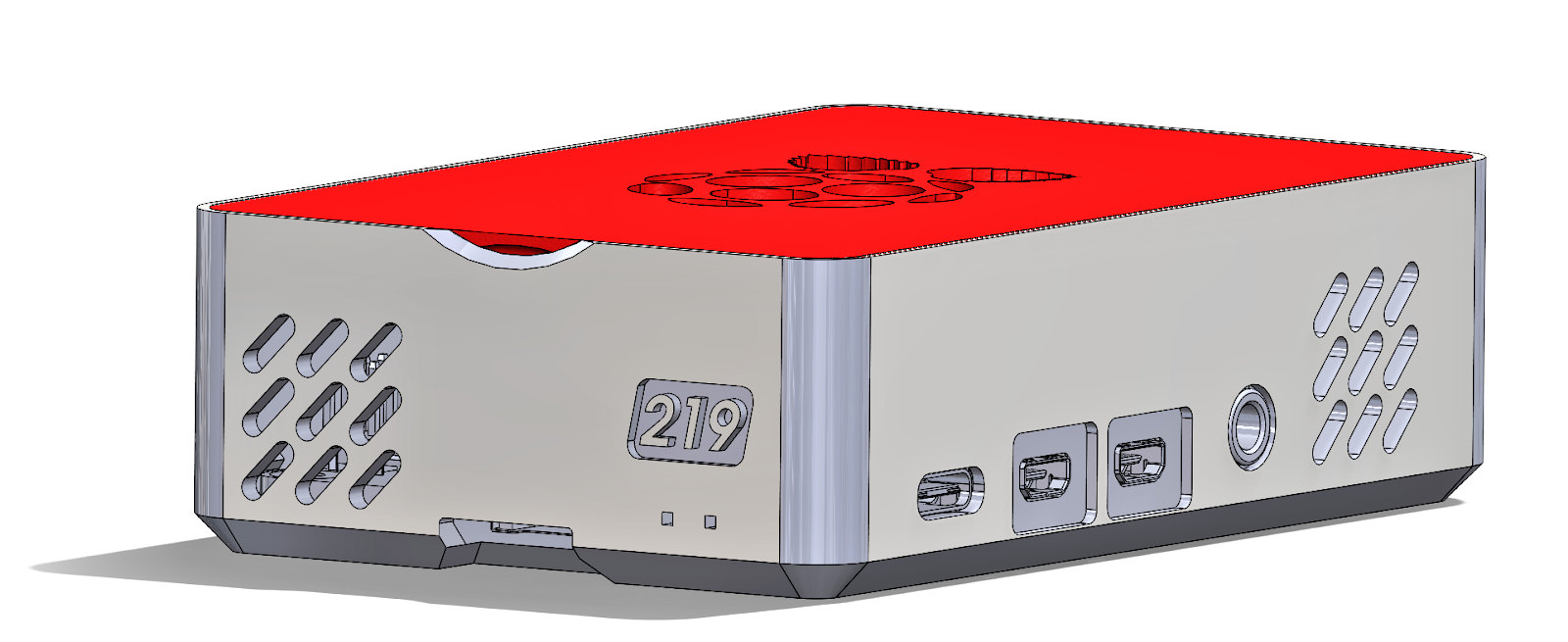 Raspberry Pi 3D Printed Case to Cool from 219 Design